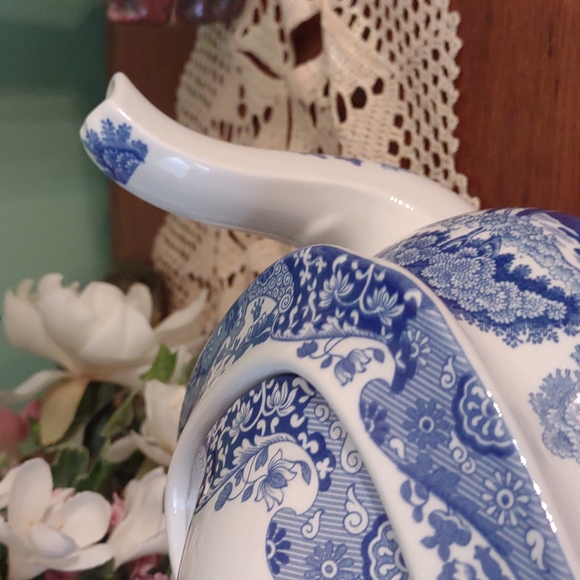 Spode | Kitchen | Spode Italian Blue Teapot | Poshmark